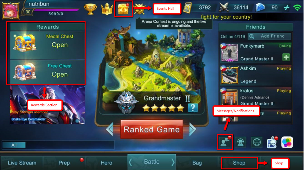 Guide To Maximize the Rewards from Mobile Legends | Mobile Legends Bang ...